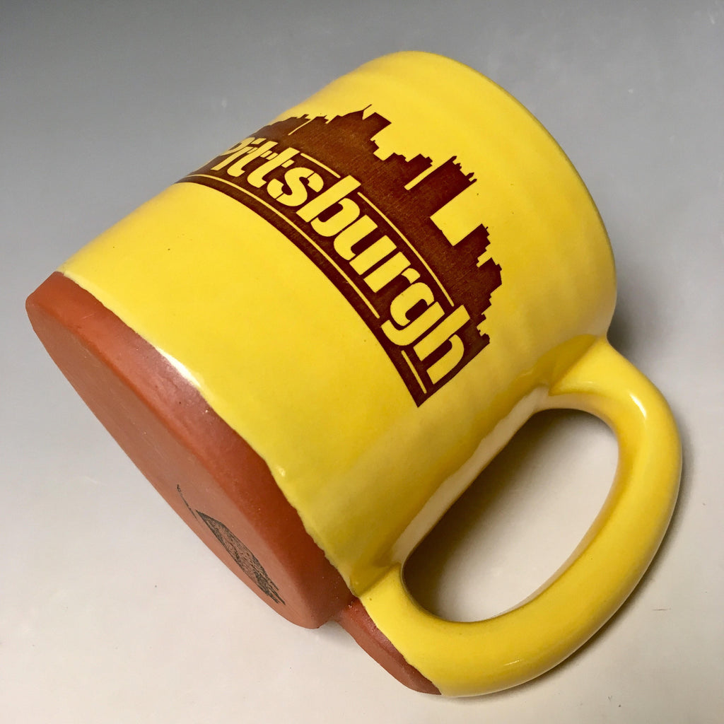 Pittsburgh Mug Gold Handmade in Pittsburgh by Local Yinzer Artists ...